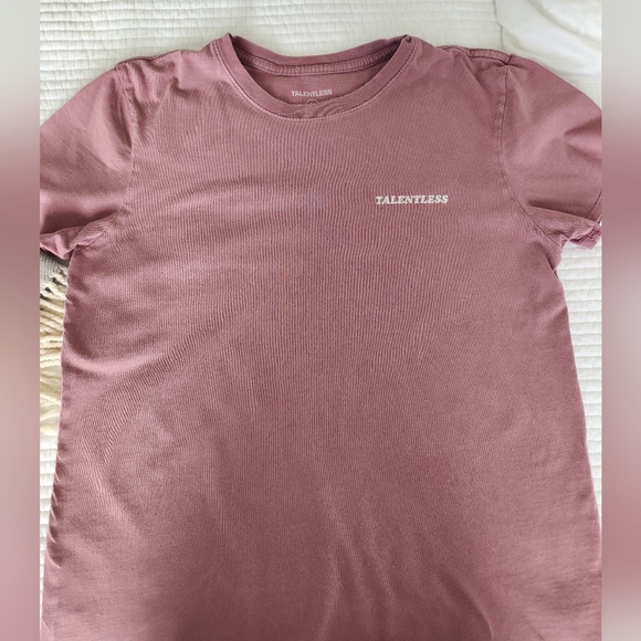 TALENTLESS | Tops | Talentless Mauve Tshirt | Poshmark